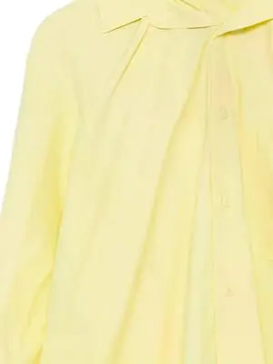 ALAINPAUL Elasticated-collar Shirt