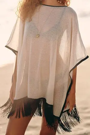 Touché Fringe Poncho