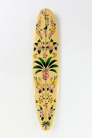 Farm Rio X Abacaxi Surfboard - Yellow