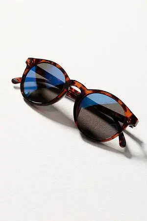 SUNSKI Dipsea Round Frame Sunglasses - Tortoise