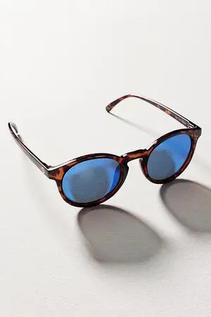 SUNSKI Dipsea Round Frame Sunglasses - Tortoise