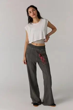 DIESEL® P-anta Pull-on Wide Leg Pants