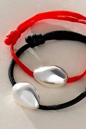 Free People Naga Anklet Black