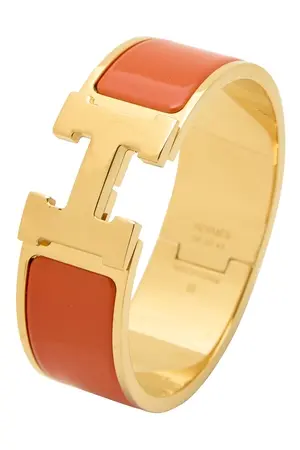 Hermès Clic Clac H Pm Bracelet - Orange