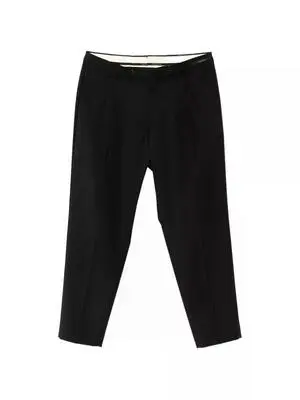Michael Coal Black Wash Pants For Men