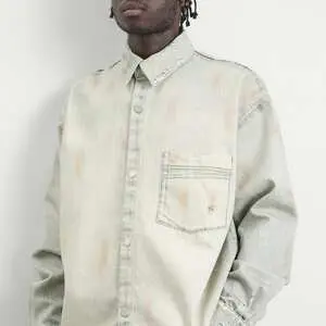 WON HUNDRED Maza Printed Denim Shirt
