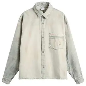 WON HUNDRED Maza Printed Denim Shirt - Digital Painted