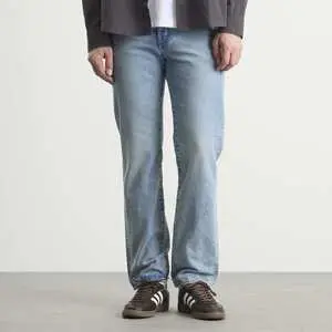 Edwin Regular Straight Jeans In Mid - Blue