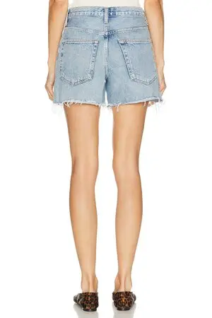 AGOLDE Nye Relaxed Denim Shorts - Post