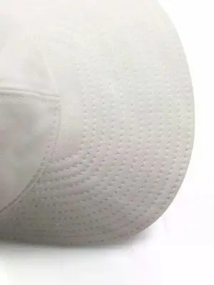 Prada Cotton Baseball Cap With Enameled Triangle Logo