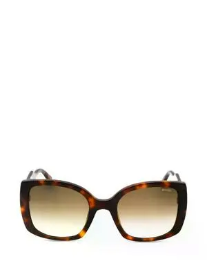 Moschino Square-frame Sunglasses - Brown