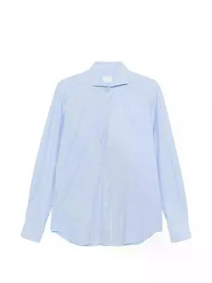 XACUS Striped Long-sleeve Shirt - Blue