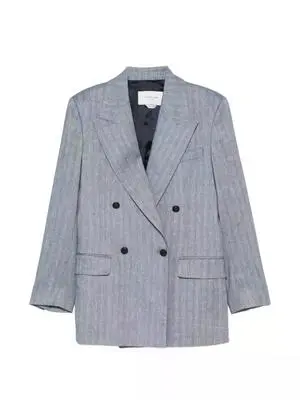 Jacob Cohen Double-breasted Herringbone Blazer
