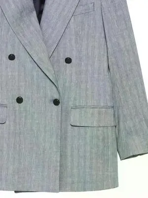 Jacob Cohen Double-breasted Herringbone Blazer