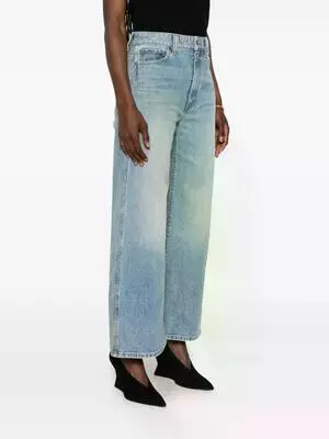 Khaite Wide-leg Jeans - Blue
