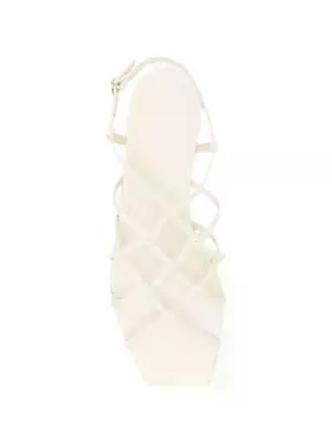 AeydĒ Anisa Knot-detail Sandals - Neutrals