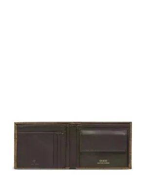 Guess Milano Monogram-pattern Wallet