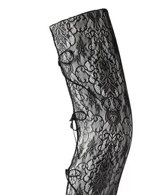 PAULINE DUJANCOURT Floral-lace Tights