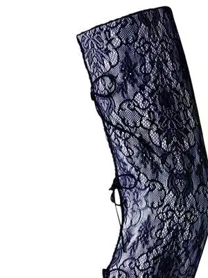 PAULINE DUJANCOURT Floral-lace Tights