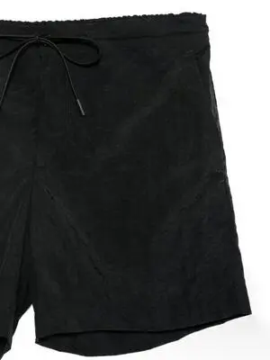 PT TORINO Drawstring Shorts - Black