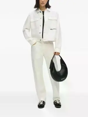 Karl Lagerfeld Straight-leg Jeans - Neutrals