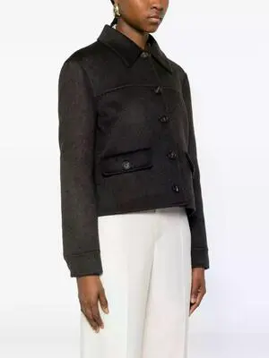 Brunello Cucinelli Flap-pocket Jacket - Brown