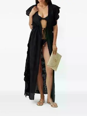 Melissa Odabash Talitha Peasant Blouse