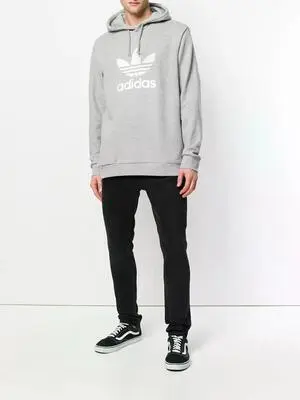 Adidas Originals Trefoil Hoodie - Grey