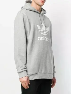 Adidas Originals Trefoil Hoodie - Grey