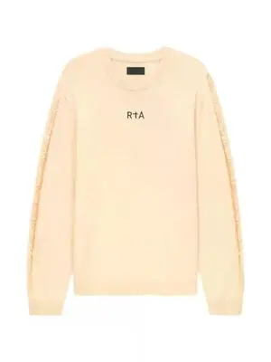 RtA Cross-embroidered Sweater