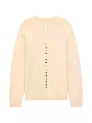 RtA Cross-embroidered Sweater