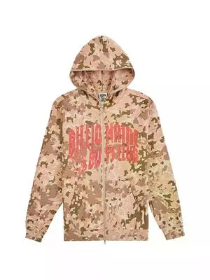 BILLIONAIRE BOYS CLUB Camouflage-print Zip-up Hoodie - Neutrals