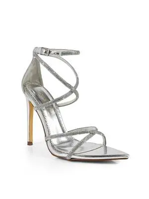 Frederick's Of Hollywood Laurent Rhinestone Heel