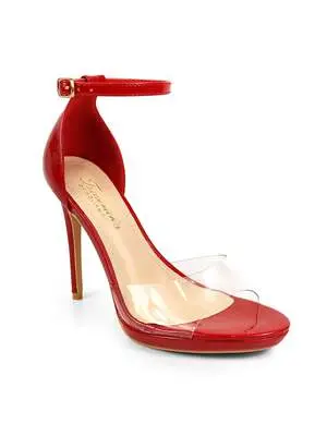 Frederick's Of Hollywood Stacy Ankle Strap Heels