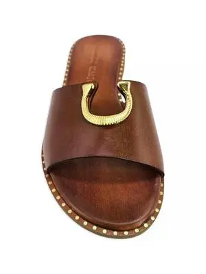 MADISON MAISON Buckle-detail Sandals - Brown