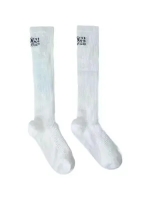 Maison Margiela Knee High Socks Hosiery For Women