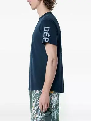 GALLERY DEPT. Logo-print Jersey T-shirt - Blue