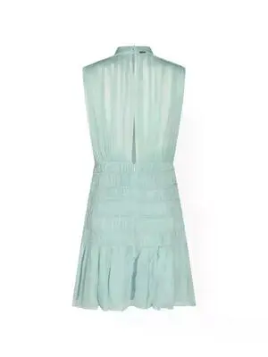 TWINSET Sleeveless Mini Dress - Blue