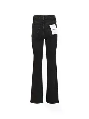 FRAME The Ruler Bootcut Jeans - Black