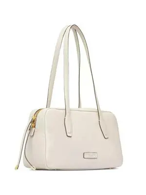 GIANNI CHIARINI Aryna Leather Shoulder Bag - Neutrals