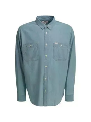 Filson Chambray Cpo Denim Shirt - Blue