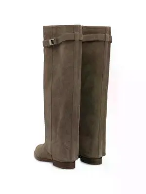 VIA ROMA 15 Suede Boots - Brown