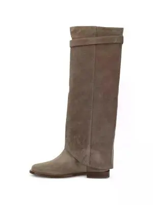 VIA ROMA 15 Suede Boots - Brown