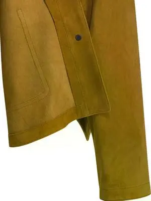 FURLING BY GIANI Suede Patch-pocket Jacket - Brown
