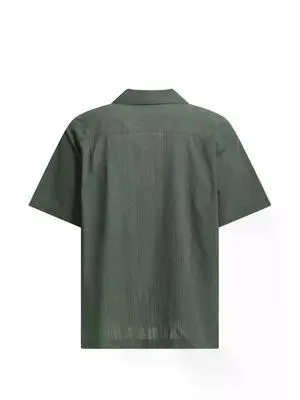 Carhartt Work In Progress Embroidered-logo Short-sleeve Shirt - Green