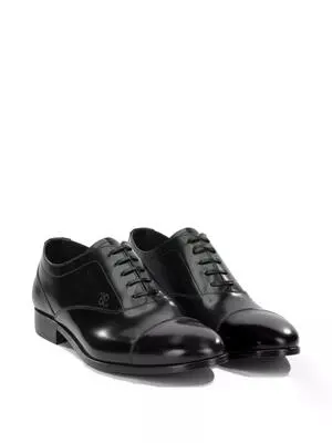FABI Cap-toe Oxford Shoes - Black
