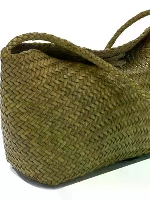 Dragon Diffusion Corsica Woven Tote Bag - Green