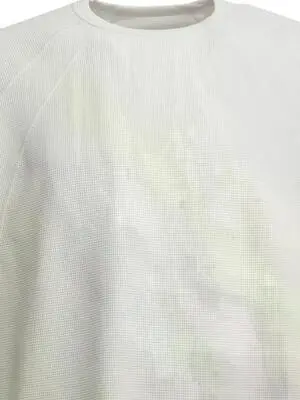 GOLDWIN Mesh Wf Actinoid Waffle-knit Raglan-sleeve T-shirt - Neutrals