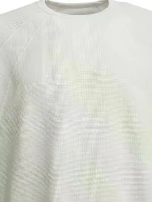 GOLDWIN Mesh Wf Actinoid Waffle-knit Raglan-sleeve T-shirt - Neutrals