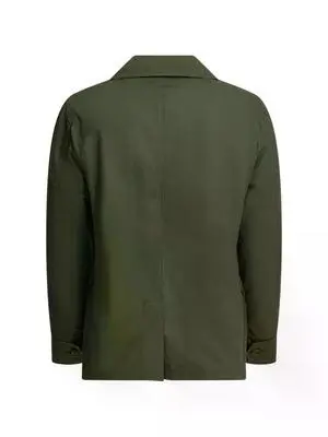 CECCARELLI Ripstop Button-up Coat - Green
